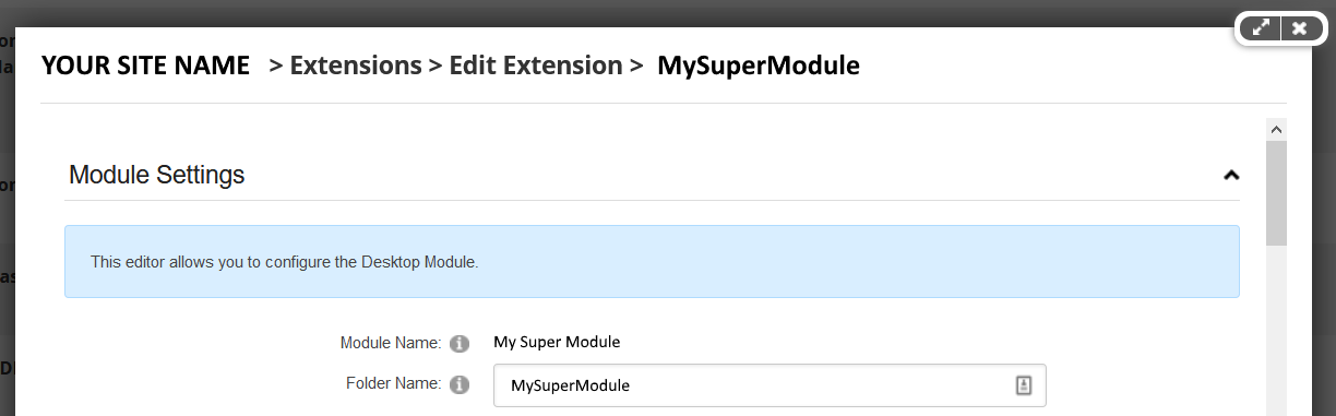 DNN Custom Module Missing Create Package – Rock Paper Web Technical Journal